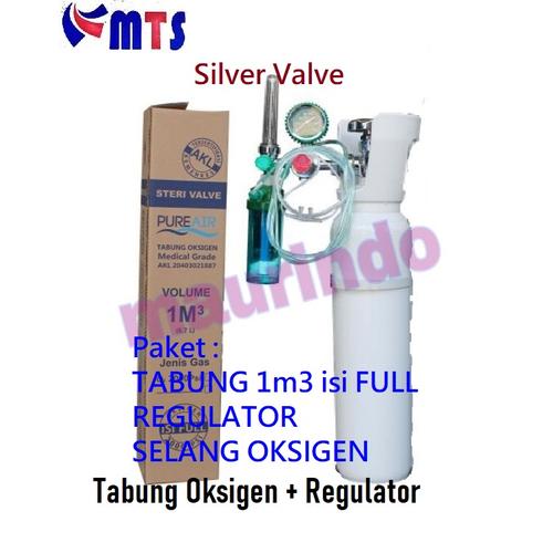 Promo Tabung O2 1M3 TABUNG OKSIGEN DAN REGULATOR O2 1 m3 Isi Full Siap ...