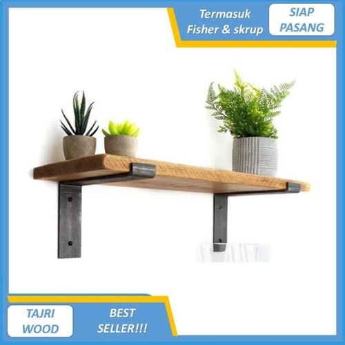 Jual Bracket Papan Besi Rak Siku Besi Ambalan Papan Tempel Tembok ...