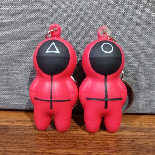 Jual Sqiu Game Gantungan Kunci Keychain Figure Squid Game - Segitiga ...