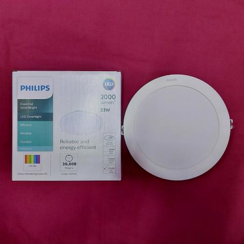 Jual PHILIPS downlight LED DN020B G3 23 watt Cool Daylight - 14 watt ...