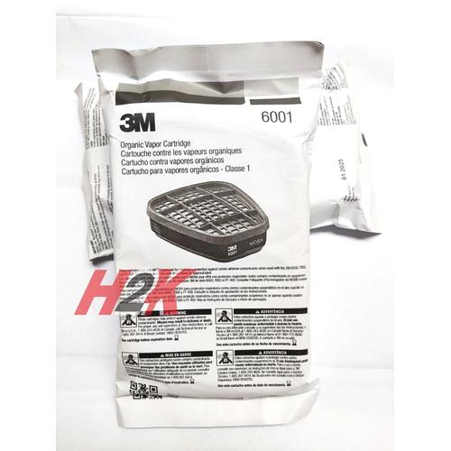 Jual Filter 6001 Masker 3M / Organic Cartridge 3M 6001 - 6001-US ...