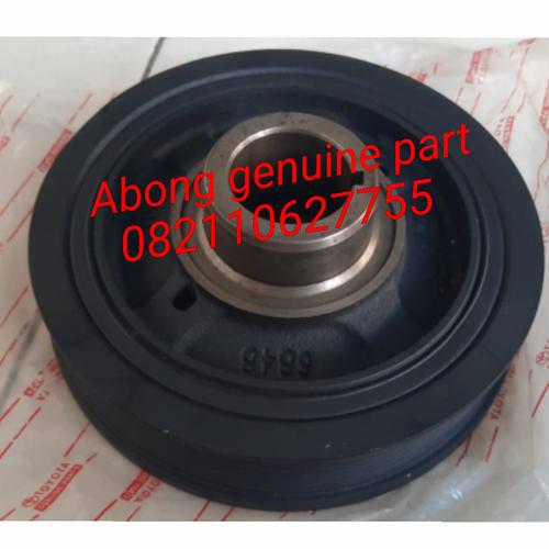 Jual PULLEY,CRANKSHAFT 13408-0C030 TOYOTA INNOVA BENSIN 1TR/FORTUNER ...