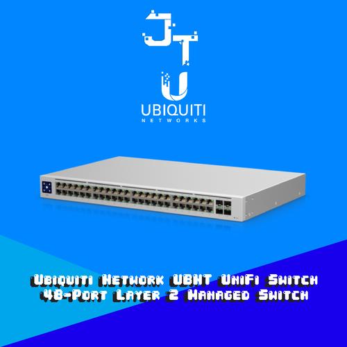 Jual Ubiquiti Network UBNT UniFi Switch 48-Port L2 Managed Switch (USW ...