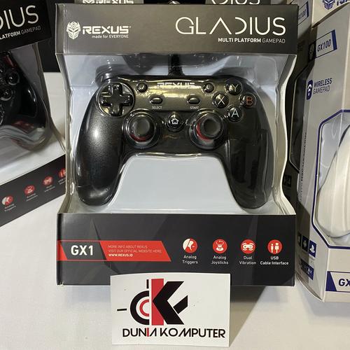 Jual Rexus Pro Gaming Gamepad GX1 - Kota Kendari - Dunia Komputer KDI ...