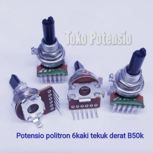 Jual POTENSIO POLITRON 6KAKI B50K DERAT - Jakarta Barat - NK POTENSIO ...