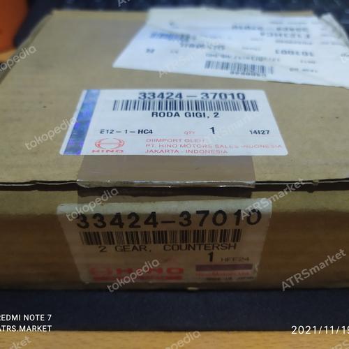 Jual gear counter shaft HINO DUTRO , gigi 2, HINO GENUINE 33424-37010 ...