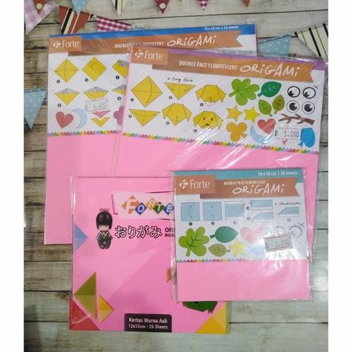 Jual Kertas lipat origami forte paper craft - 20x20 cm - Kota Tangerang ...
