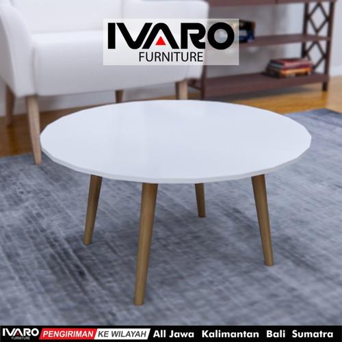 Promo Meja Tamu / Coffee Table / Meja Sudut /Meja Minimalis Coral Ivaro ...