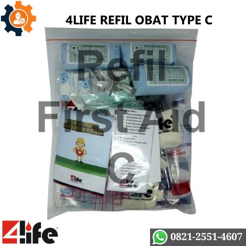 Jual 4Life Refil Obat P3K Type C / Isi Kotak Obat P3K Tipe C / Isi Tas ...