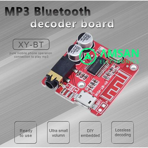 Jual Bluetooth Audio Receiver Module 3.7-5V XY-BT-Mini - LY-BT - Kab ...