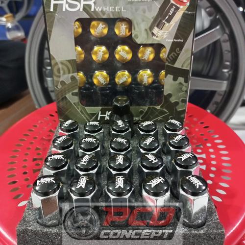 Jual MUR/BAUT RODA RACING HSR HITAM BUAT BRIO,AVANZA,XENIA,JAZZ - Kota ...