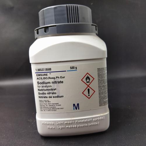 Jual Sodium nitrate (NaNO3) for analysis, 1 Kg, MERCK, 106537 - Kab ...
