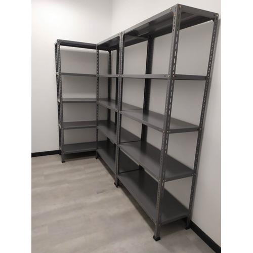 Jual Rak Besi Siku Murah P 100 x L 30 x T 200 cm 5 susun . Rak Arsip ...