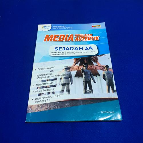 Jual Buku Media Penilaian Autentik SEJARAH 3A & 3B SMA Kelas 3 K13 ...