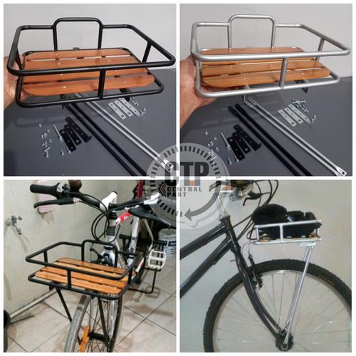 Jual FRONTRACK KERANJANG RAK DEPAN SEPEDA Fixie Jadul Seli MTB ...