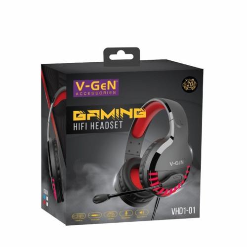Jual Headset Gaming Wired V-GeN VHD1-01 HIFI Game Headphone - Biru ...