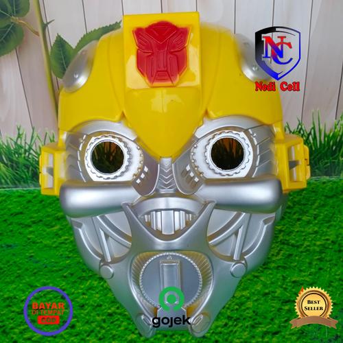 Jual TOPENG ROBOT - Topeng anak robot transformers bumblebee NEW ...