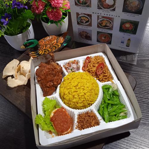 Jual Nasi Box Nasi Kuning Ayam Taliwang Bali (Box Kardus) - Campur ...