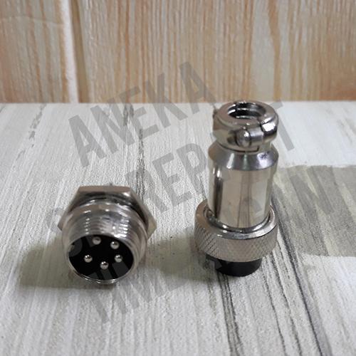 Jual Connector Konektor Socket load cell 16mm 5pin untuk timbangan ...
