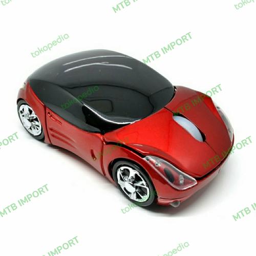 Jual Mouse Wireless Karakter Kartun Lucu Mobil Mouse Bluetooth PC ...