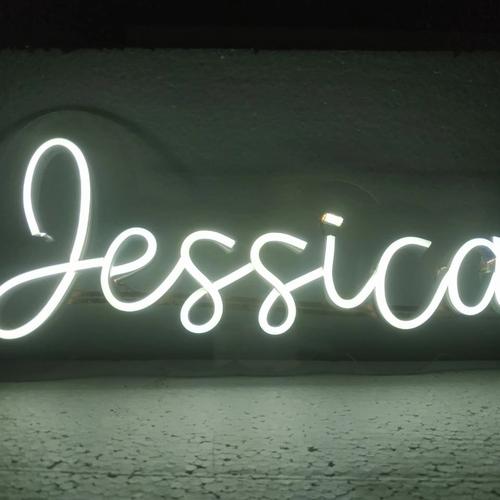 Jual Lampu LED Neon Text tulisan Jessica pesanan kak Johannes - Jakarta ...