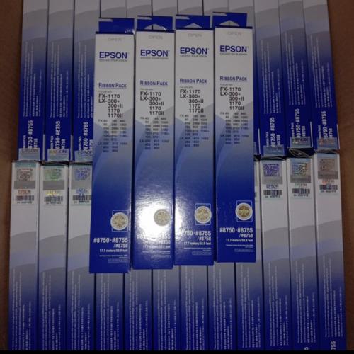 Jual Ribbon Pack Pita Refill Epson LX-300 LX1170 LX310 Original Dot ...