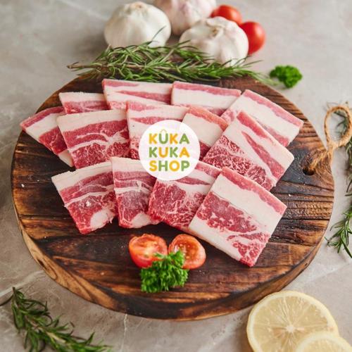 Jual Premium Daging Sapi Karubi Belly Yakiniku Cut! 250gr - Kota ...