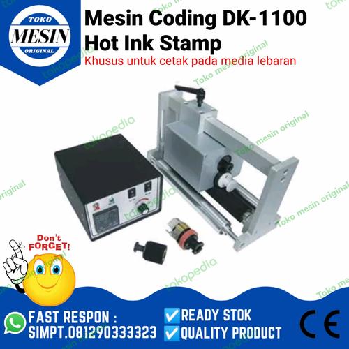 Jual Mesin coding DK-1100 mesin cetak expired date/kode produksi ...