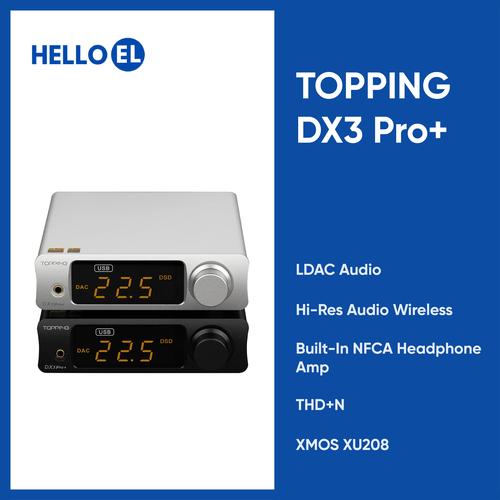 Jual TOPPING DX3 Pro+ Pro Plus Bluetooth 5.0 DAC Headphone Amplifier ...