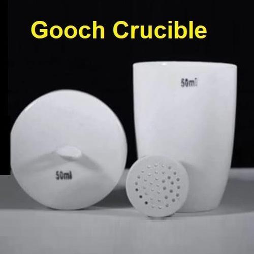 Jual Cawan kursible lubang (Crucible Gooch), 30 ml, Porcelain - Kab ...