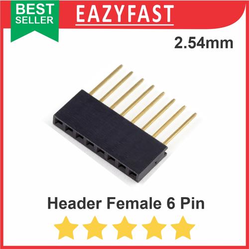 Jual Pin Header Male Female Long 8 Pin 8P Stackable Arduino Shield PCB ...