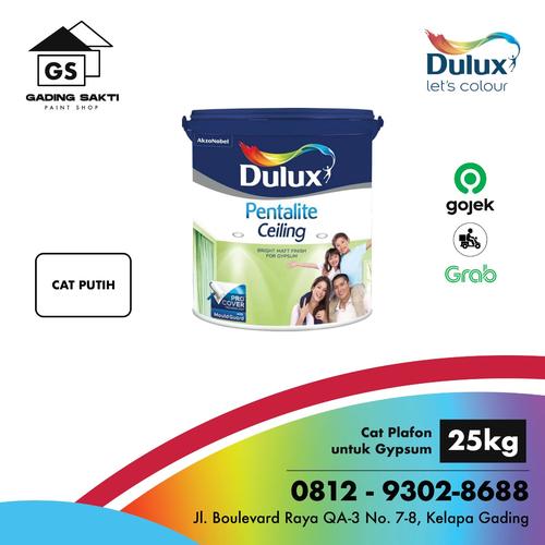 Jual Dulux Pentalite Ceiling (White) Pail 25KG - Jakarta Utara - Gading ...