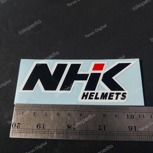 Promo Cutting Sticker NHK Helmet 11x4cm bahan Oracal - Kota Tangerang ...