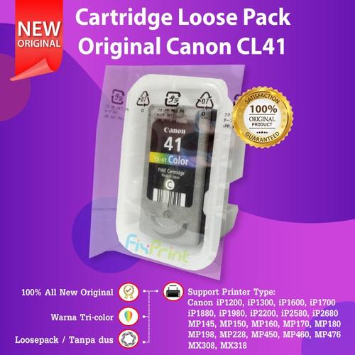 Jual Canon Cartridge Original CL41 Color Printer IP1300 MP145 MX308 ...