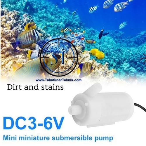 Jual Pompa Air Mini DC 6V Water Pump Micro Submersible - Kota Serang ...