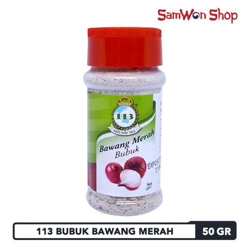 Jual 113 BAWANG MERAH BUBUK / RED ONION POWDER 50GR - BUMBU REMPAH ...