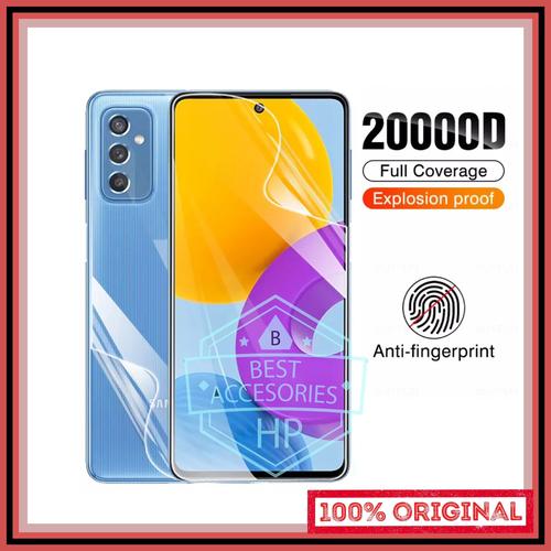 Jual SAMSUNG GALAXY M52 5G ANTI GORES FRONT BACK HYDROGEL CLEAR FILM CURVE - SAMSUNG M52 5G ...