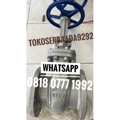 Jual Gate Valve 6" inch (DN 150) ANSI / ASA 150 WCB ; Carbon Steel A105 ...