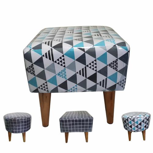 Jual SOFA STOOL KAIN MOTIF/KURSI STOOL/KURSI BULAT - Stool kotak - Kota ...
