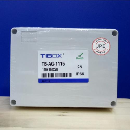 Jual Tibox Junction Box Plastik ABS 110x150x70 TB-AG-1115 IP66 - Kab ...