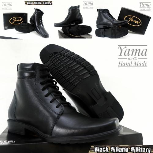 Jual Sepatu PDH Kulit Asli | Sepatu Militer | Sepatu Boots - 41 - Kab ...