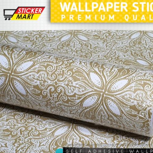Jual Stiker wallpaper cafe resto traditional jawa batik solo anyaman ...