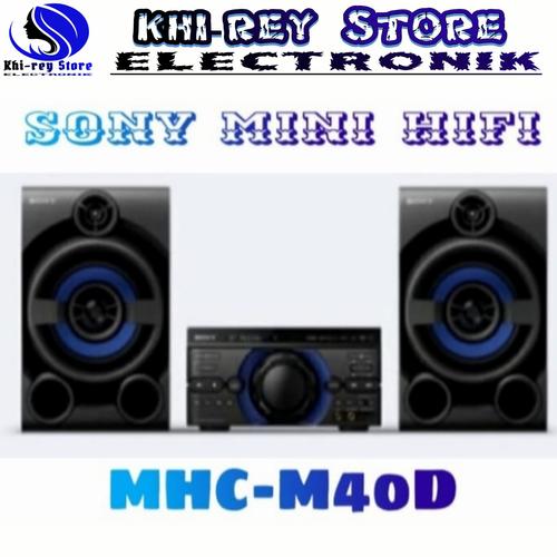 Jual Speaker SONY MHC-M40D MINI HIFI BLUETOOTH High power system - Kota ...