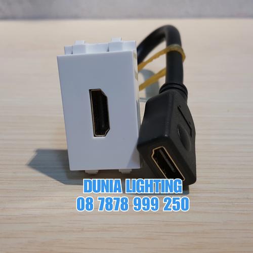 Jual OUTLET HDMI / MODUL HDMI STOP KONTAK LANTAI MODEL PANASONIC ...