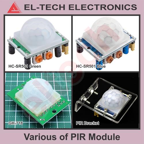 Jual PIR Motion Detector Bracket Human Body Infra Sensor Gerak Panas ...