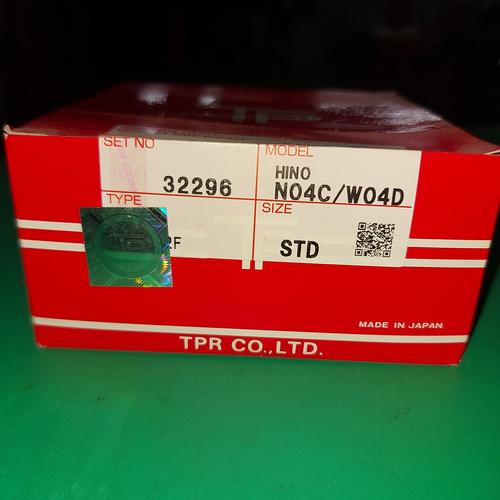 Jual Ring Piston Set Hino dutraToyota Dyna HT130 Tp japan 32296-size ...