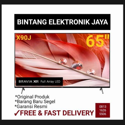 Jual SONY XR-65X90J 65" XR PROCESSOR 4K HDR FULL ARRAY LED X90J GOOGLE TV - Jakarta Pusat ...