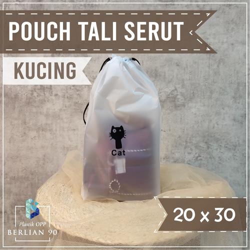 Promo Pouch Serut 20x30 cm Travel Pouch Organizer Tali Serut - Polos ...