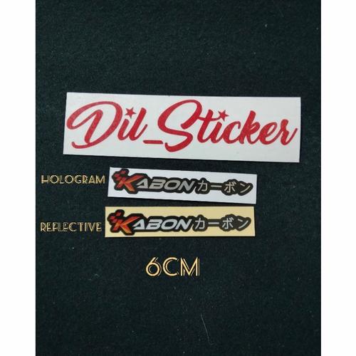 Jual STICKER KABON - hologram - Jakarta Timur - Dil Sticker | Tokopedia