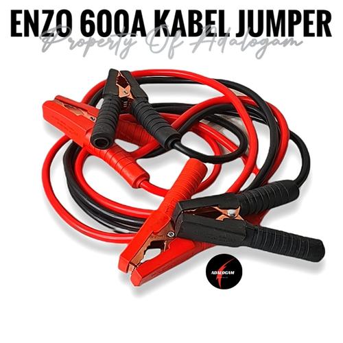Promo ENZO Kabel Jumper Aki Mobil 600 A 600A Booster Cable Besar Accu ...